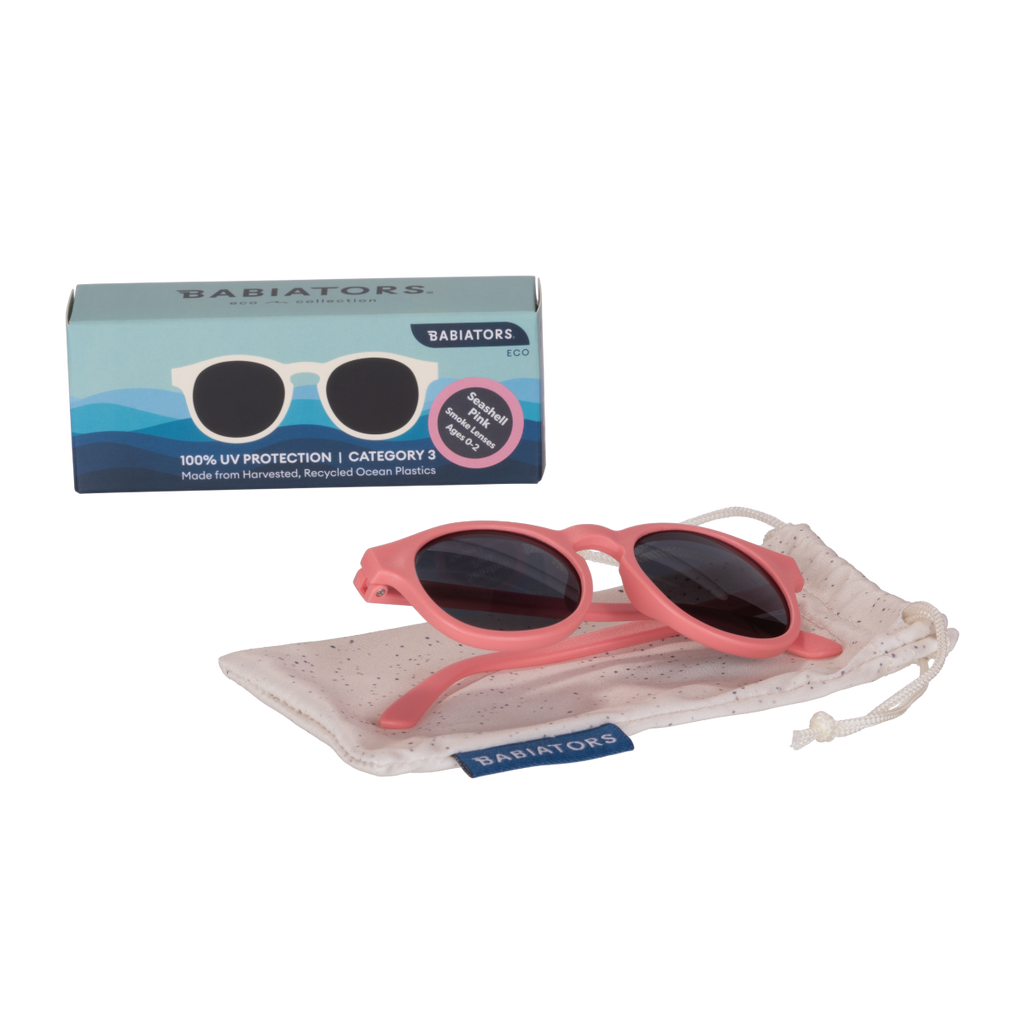 Seashell Pink Eco Keyhole – Babiators Sunglasses