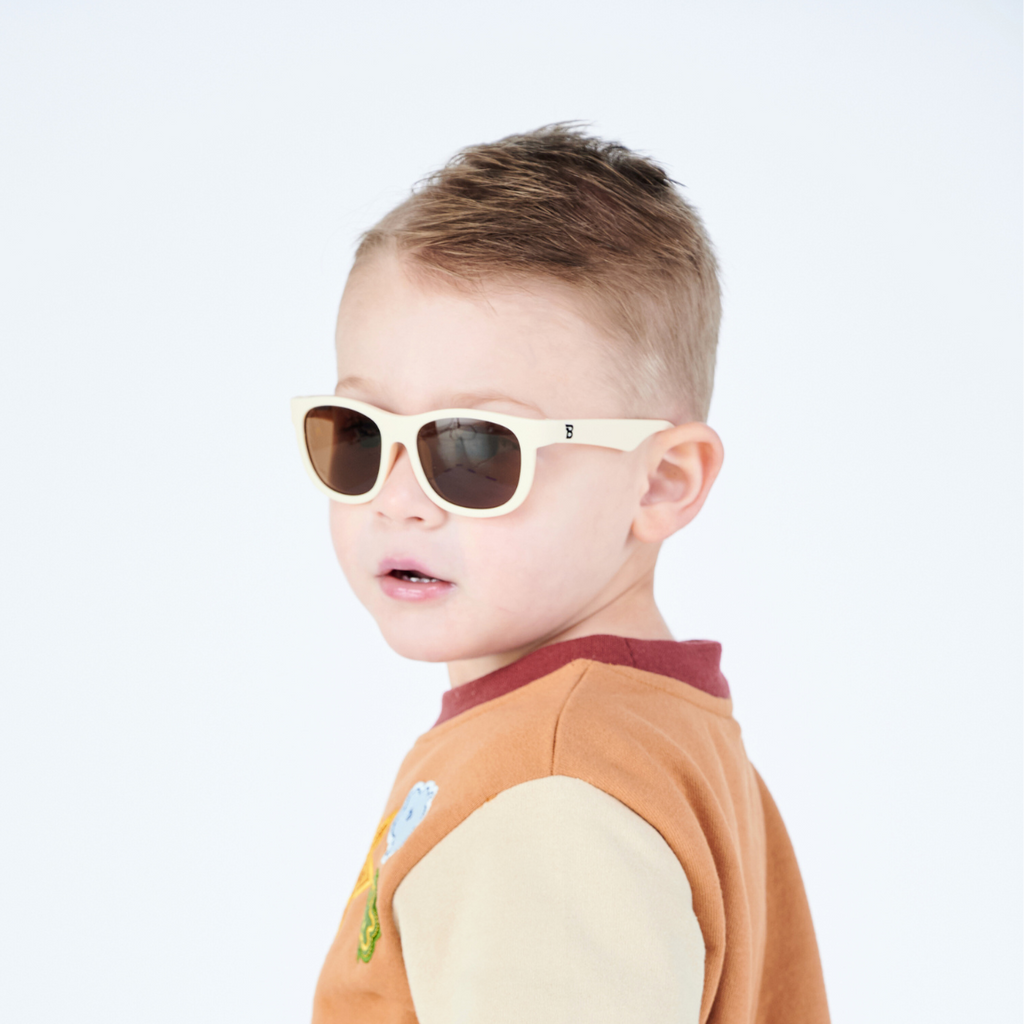 Sweet Cream Navigator | Amber Lenses – Babiators Sunglasses