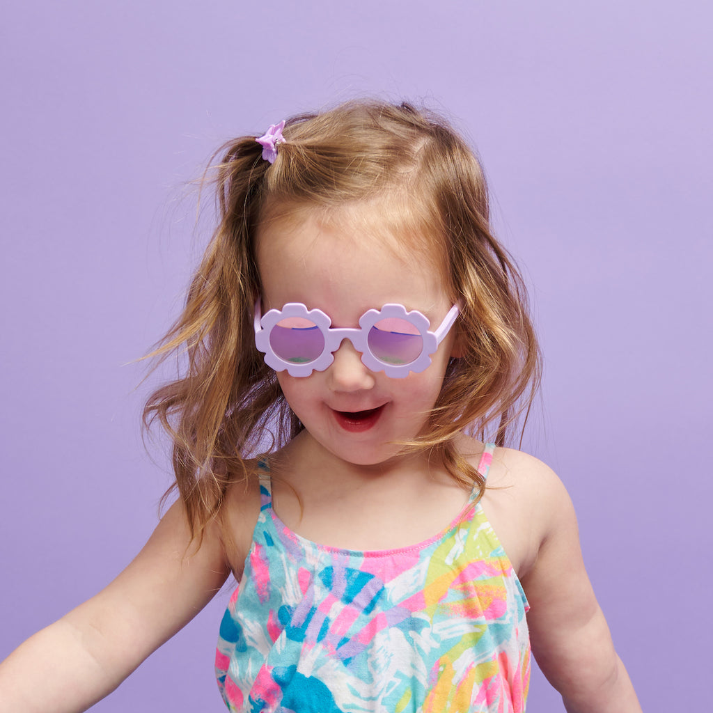Irresistible Iris Flower | Lavender Polarized Mirrored Lenses ...