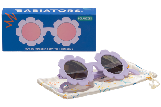 Irresistible Iris Flower | Lavender Polarized Mirrored Lenses ...